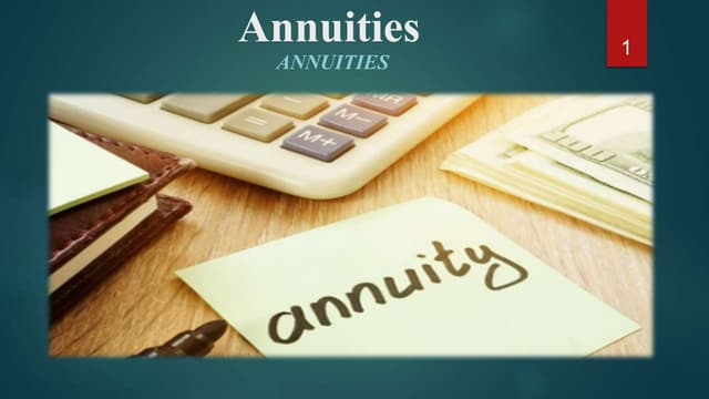 Lesson 7 simple annuity | PPTX