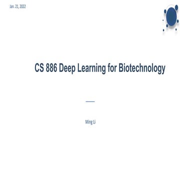 Deep learning for biotechnology presentation | PPTX | Graphics Software ...
