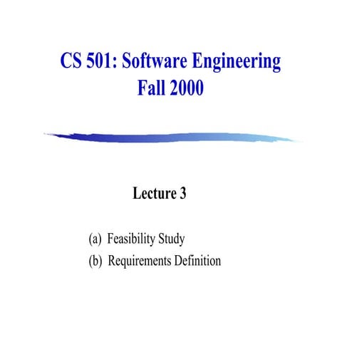 Lecture3 introduction to software enginnering | PPT