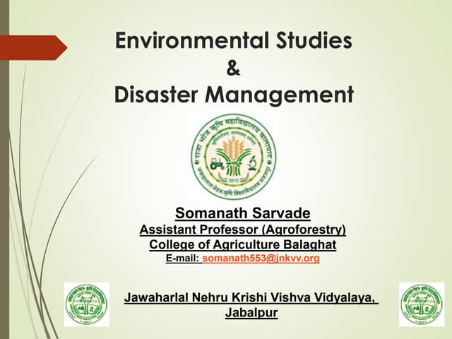 Food Resources (Environmental Science) | PPTX