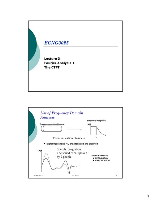 Lecture 3 Ctft Pdf