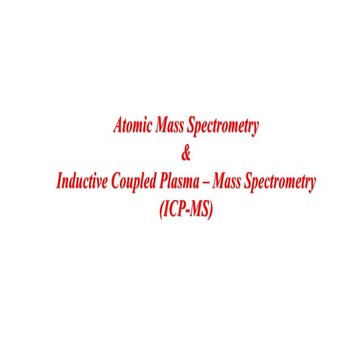 Lecture 3 - ICP MS- chemistry B2 course. | PDF