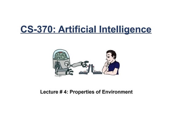 Types of environment in Artificial Intelligence | PPTX