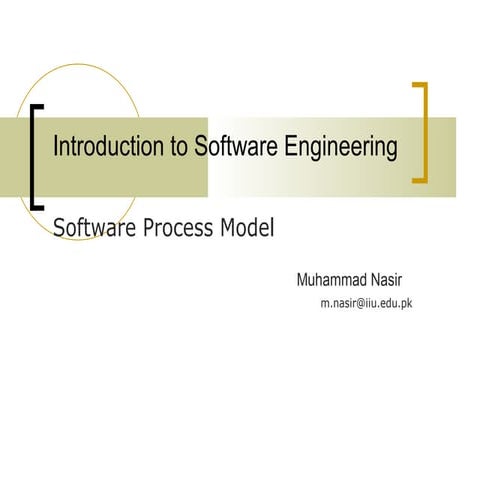Lecture 19 20 Software Development Process Models pptx Lecture 19 20 Software Development Process Models pptx