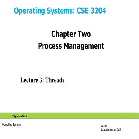 Lecture 3 Threads Pdf