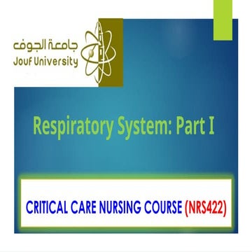 lecture 3 CCNg Respiratory Part One 2023-2024.ppt