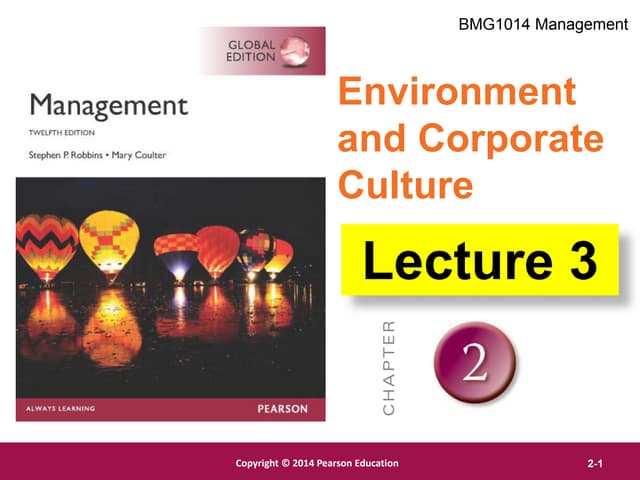 chapter 2 Understanding Management’s Context.ppt