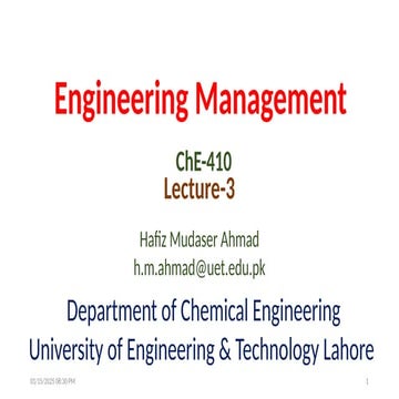 Introduction to Engineering Management Lecture 3 (EM) Fall 2023.pptx