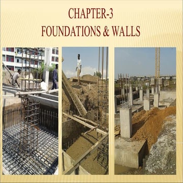 Construction of substructure | PPTX