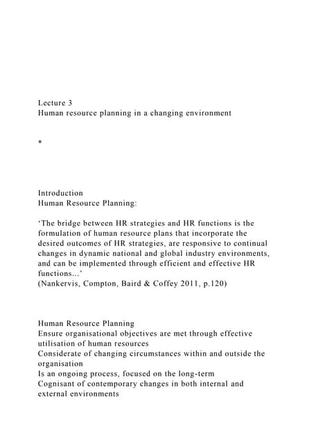 Lecture 3Human resource planning in a changing environme.docx Lecture 3Human resource planning in a changing environme.docx