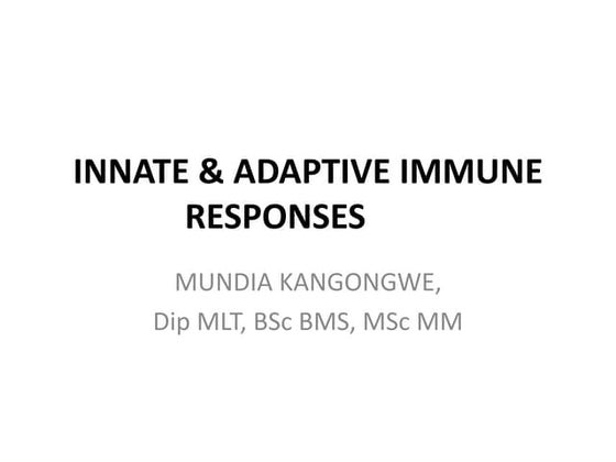 identification of self and non self.pptx