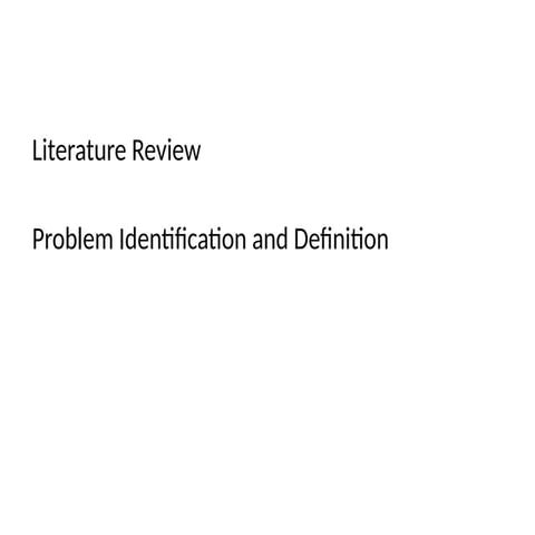 lecture 3(Literature Review).pptx........ | PPTX | Publishing Industry ...