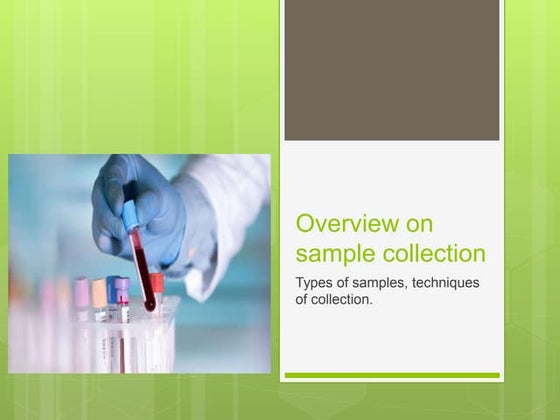 Sample Collection | PPT