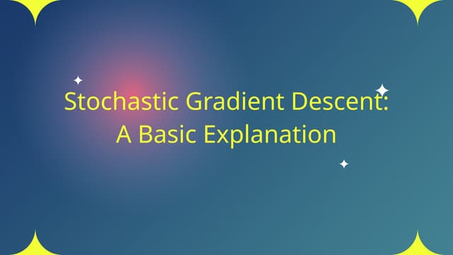 Stochastic Gradient Decent (SGD).pptx