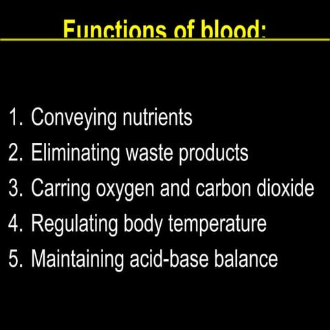 Lecture4 blood | PPT
