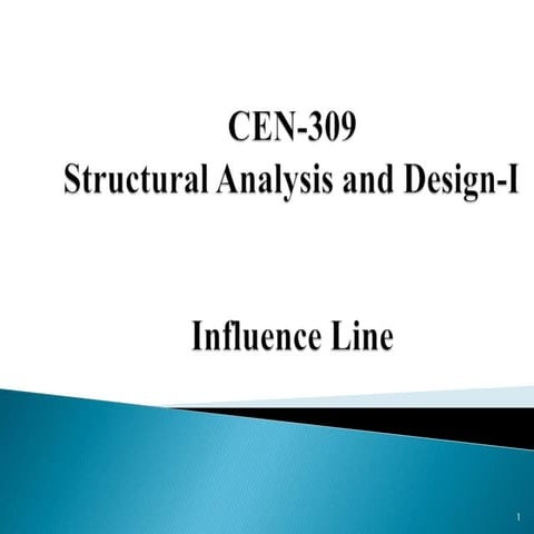 Influence line structural analysis engineering | PDF