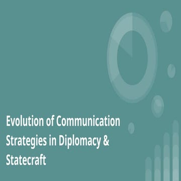 Lecture 4 - Evolution of Communication Strategies in Diplomacy ...