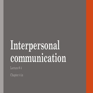 Lecture 4 - Interpersonal communication.pptx