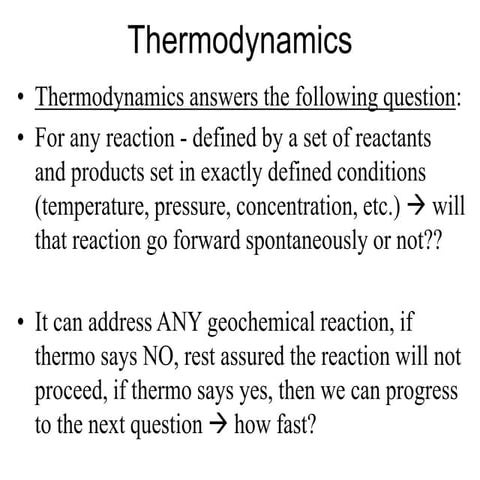 Thermodynamics | PPT