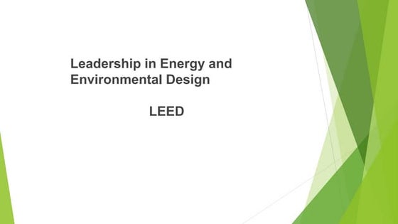 Leed | PPT