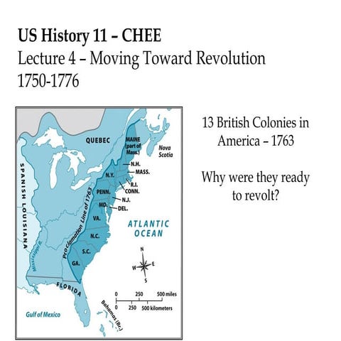 Chapter 5 Imperial Reforms and Colonial Protests, 1763-1774 | DOCX