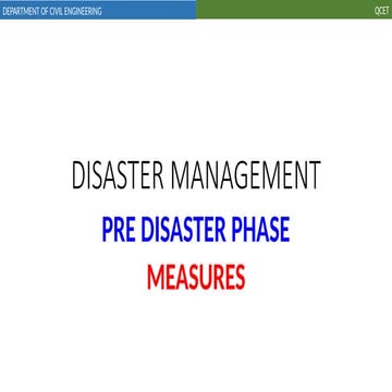 LECTURE_4 - PRE-DISASTER PHASE - MEASURES.pptx