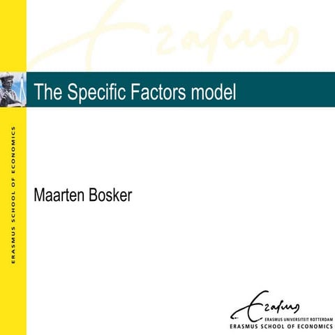 chapter 04 The Specific Factors Model.ppt