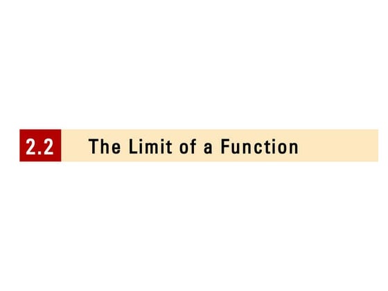 Theorems on limits | PPT