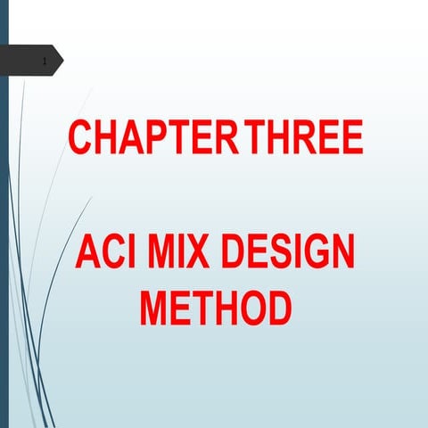 mix design m30 | PDF