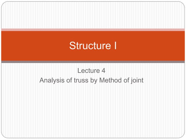 Truss Analysis By Graphical Method Pdf