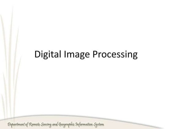 Image Segmentation In Digital Image Processingpptx