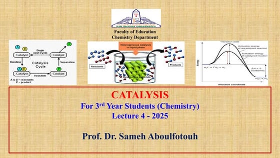 Theories of Catalysis. Theory of intermediate compound foramtion and ...