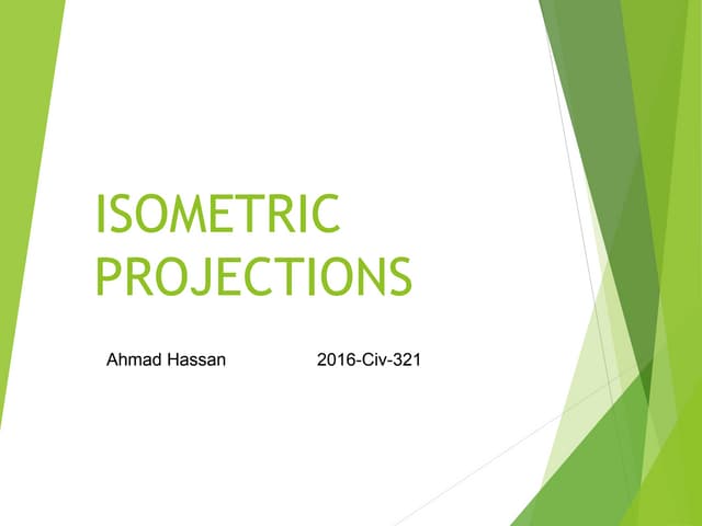 5 Isometric Projections Solutions Pdf