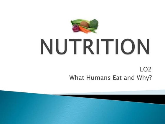 Unit 1 (introduction to food nutrition & diet | PPTX