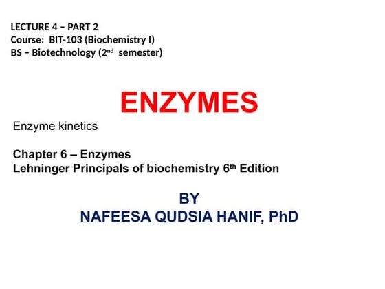 Derivations of ENZYME KINETICS (Part 1 - simplified and detailed) | PDF