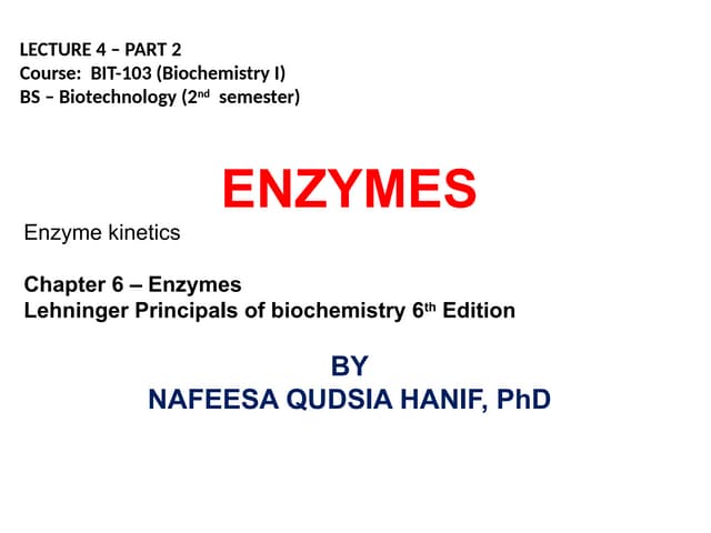 Derivations of ENZYME KINETICS (Part 1 - simplified and detailed) | PDF