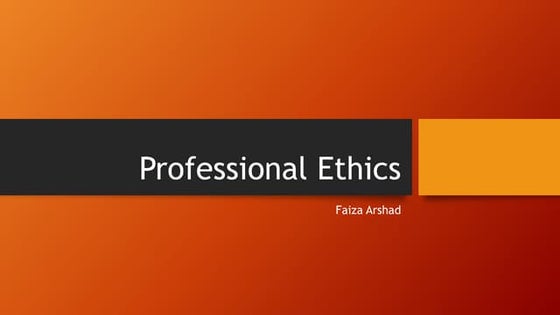 Honesty and research integrity | PPT