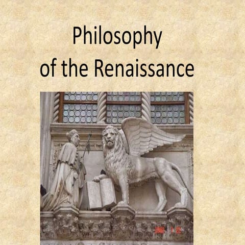 Lecture 5. Philosophy of Renaissance (1).ppt