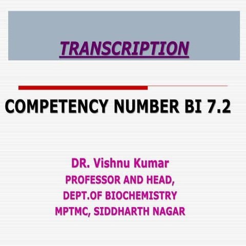Lecture 5. Transcription.ppt