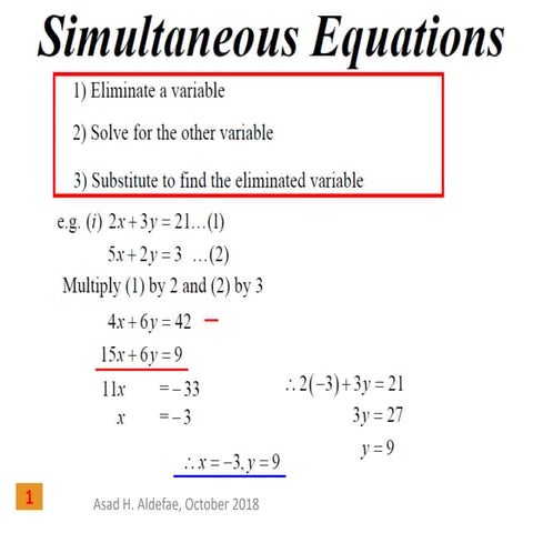 Lecture 5 simultaneous equations introduction.pptx
