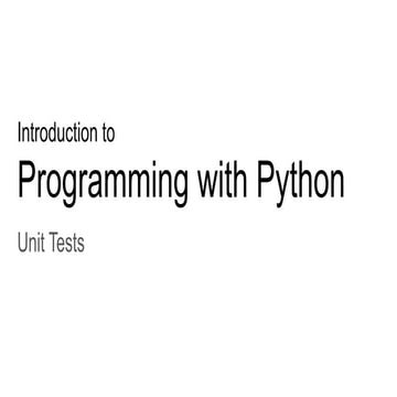 unit testing from cs50 in david malen course at harvard university | PPT