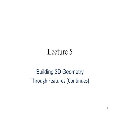 CAD Solid works lofted boss base, sweep boss | PDF