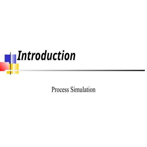 Tutorial aspen hysys cours et applications | PPT