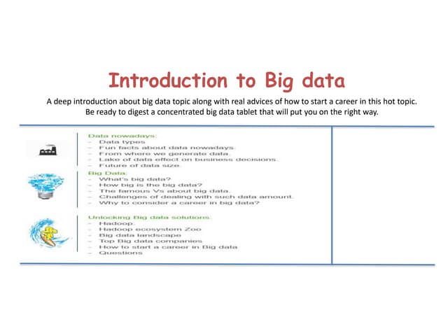 Lecture 5 - Big Data and Hadoop Intro.ppt Lecture 5 - Big Data and Hadoop Intro.ppt