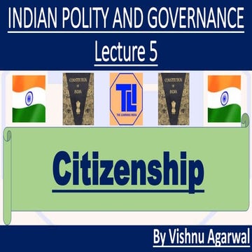 Lecture 5 citizenship | PPTX