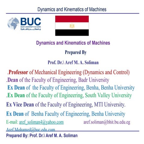 ---Lecture 5-Dynamics and Kinematics of Machines-Relative Velocity -.ppt
