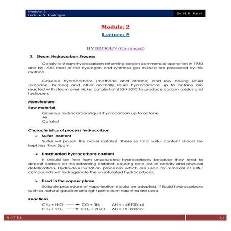 Lecture 5-HYDROGEN production (Continued).pdf