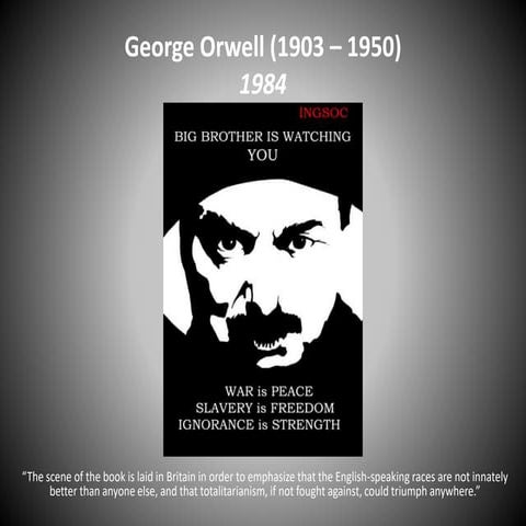 1984 Orwell PPT | PPT