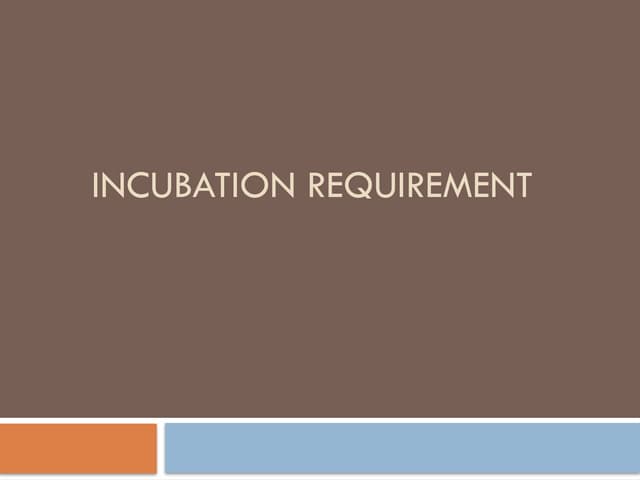 Incubation method, types of incubators and seasonal hatching (1) | PPTX