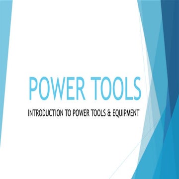 POWER TOOLS.pptx